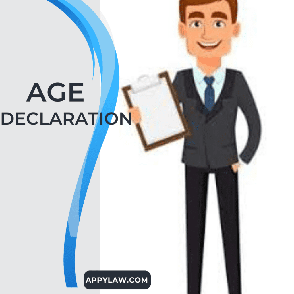 Age Declaration - Appylaw