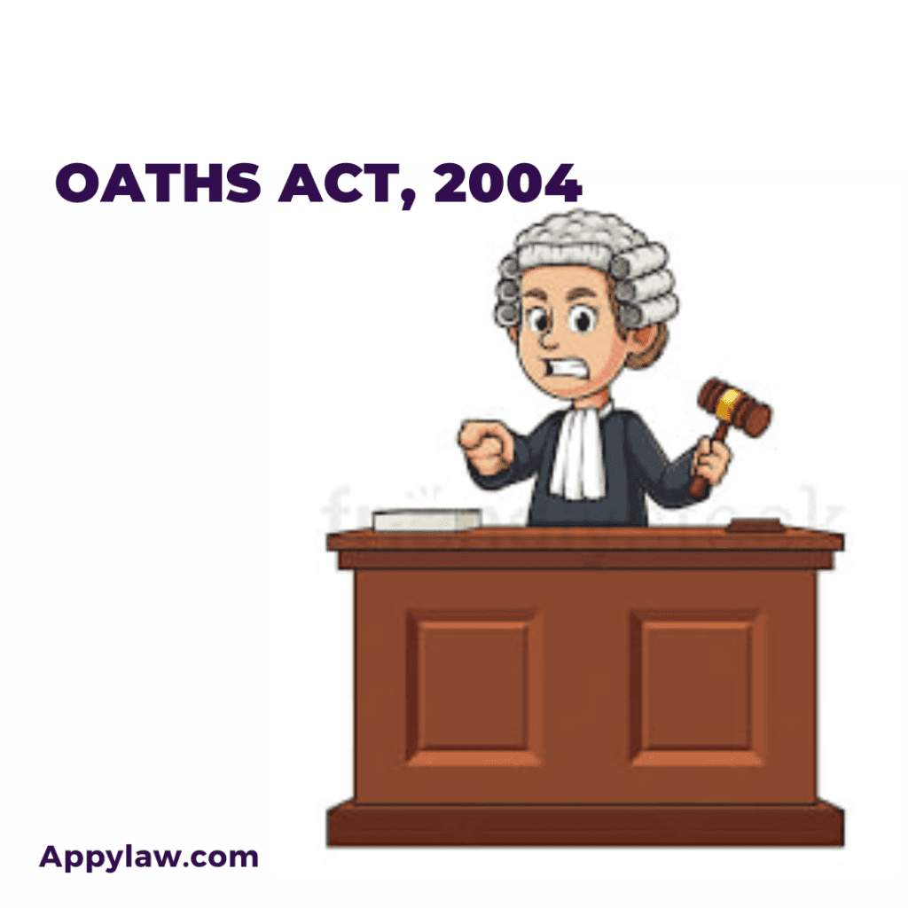 Oaths Act, 2004 - Appylaw